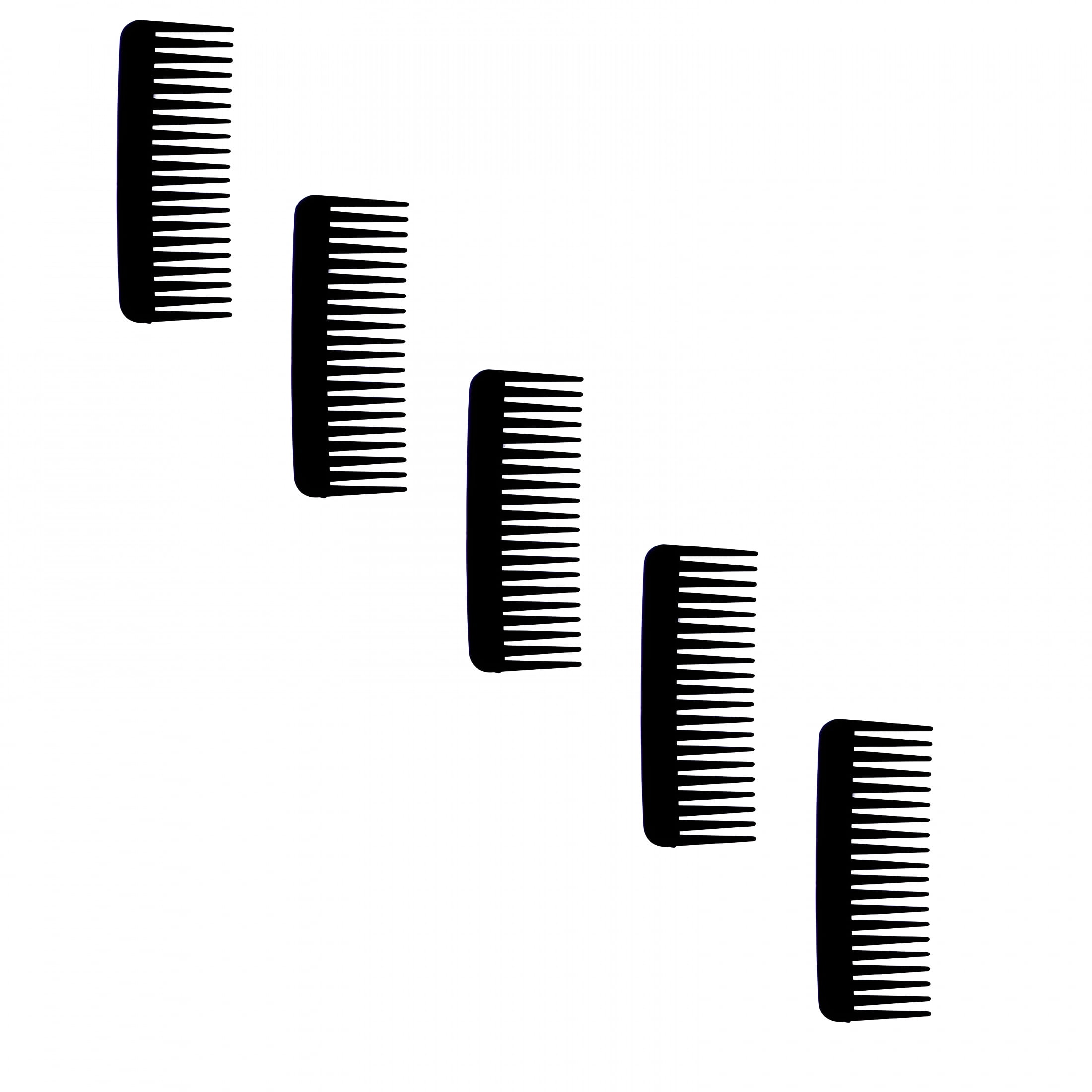 ACDANC Hair Combs Hair Combing Comb, Wide Tooth Comb, Handleless ...