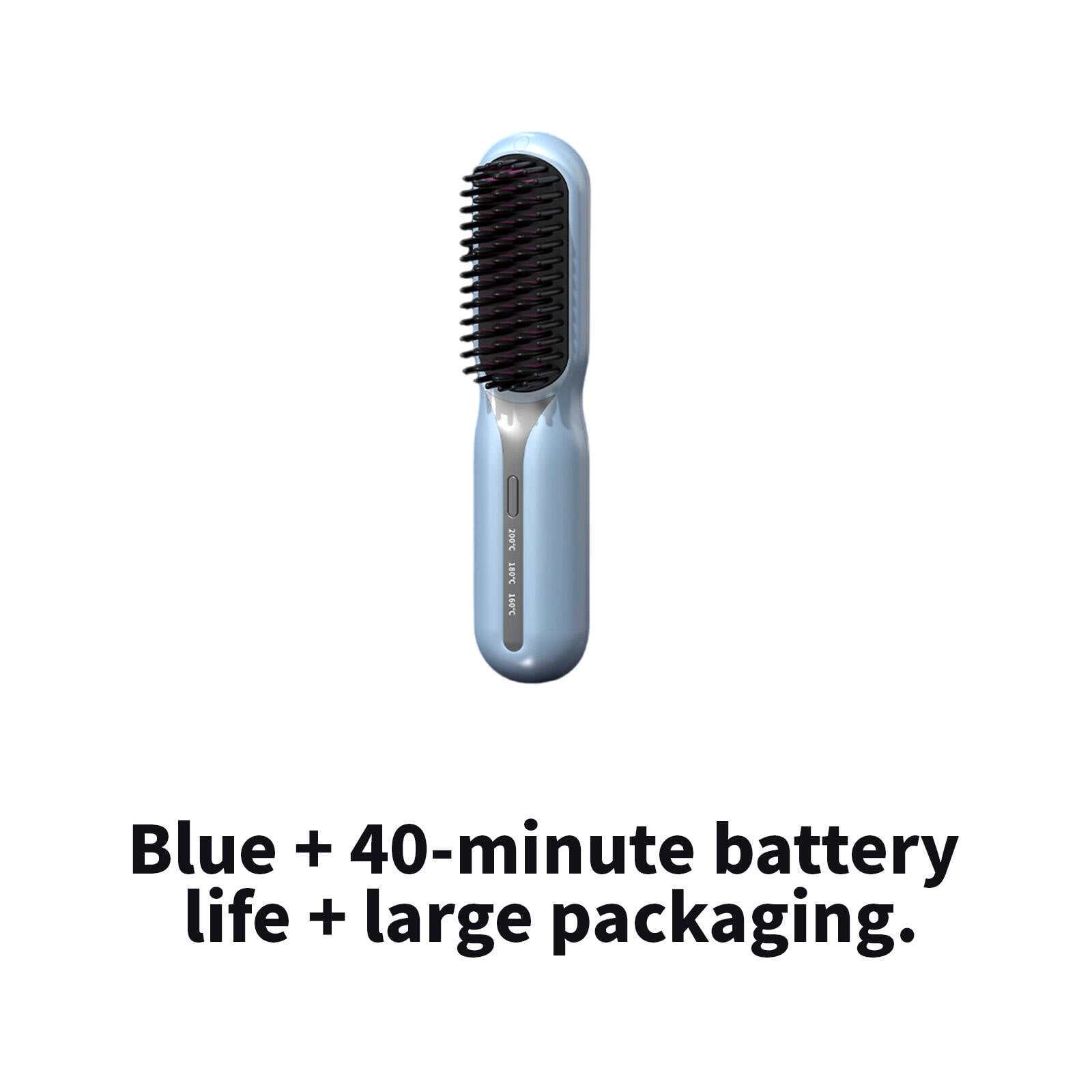 ACDANC Hair Straightener Brush,Wireless Portability Straightening Brush ...