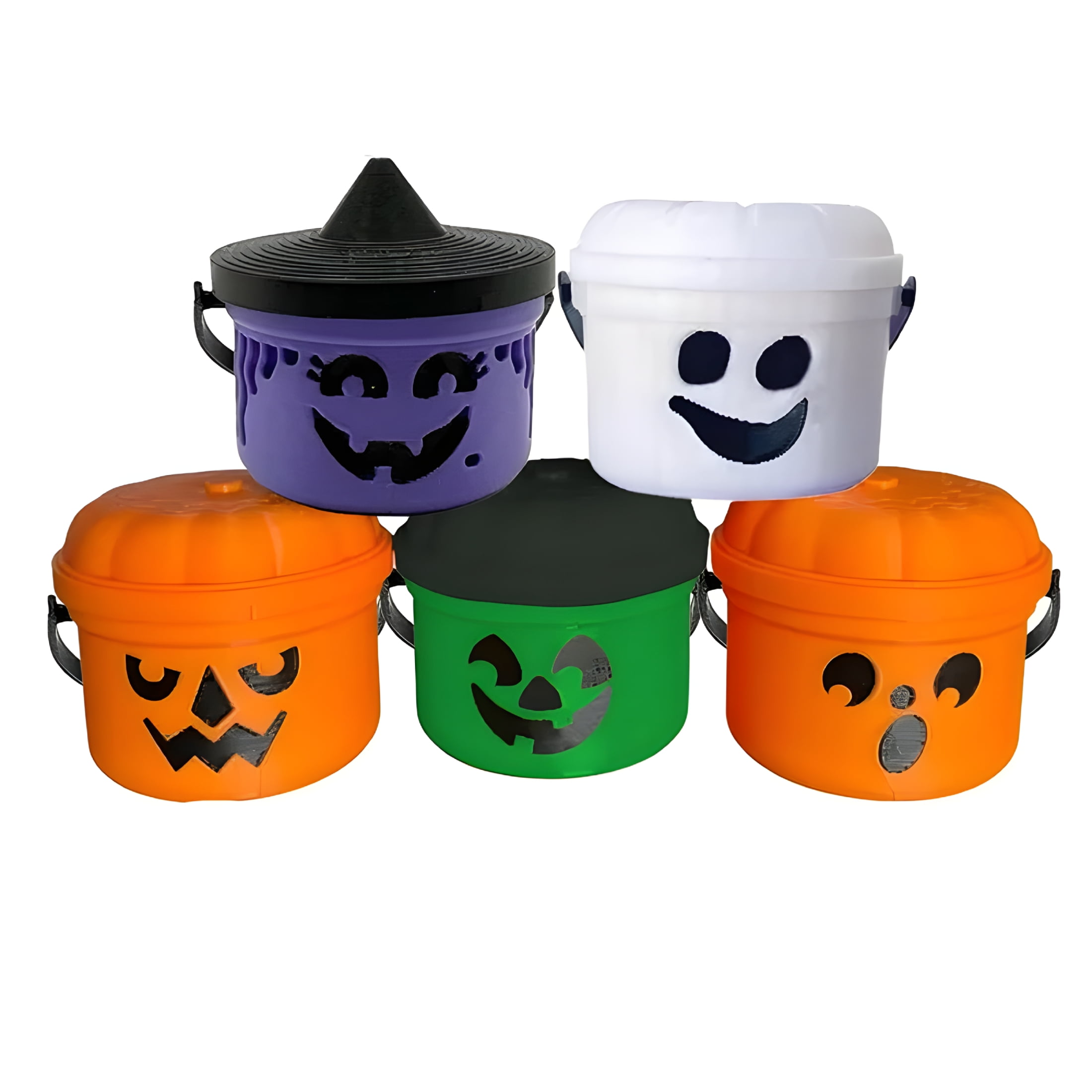 ACDANC Halloween Decorations Six-Piece Set - Weird B2 Boo Boo Bucket ...