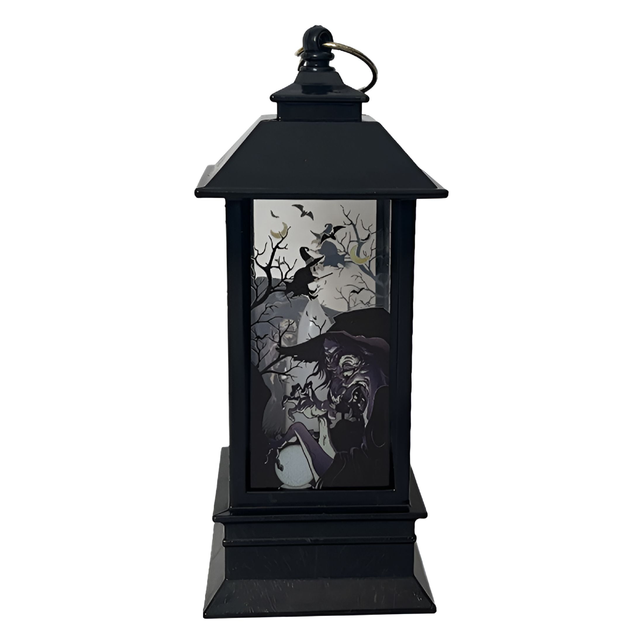ACDANC Halloween Snow Globe Lantern Halloween Decoration Battery ...