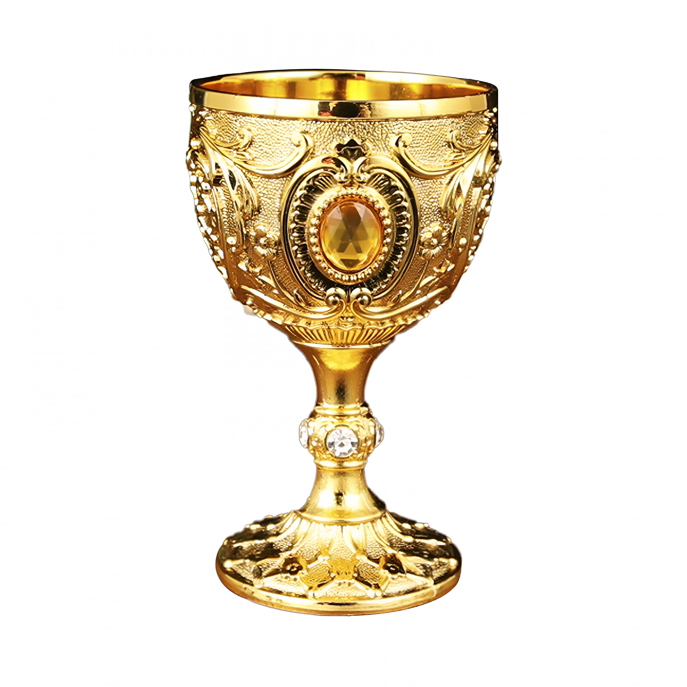 ACDANC Handmade Goblet Chalice,Vintage Engraving Wine Liqueur Cup,Food ...