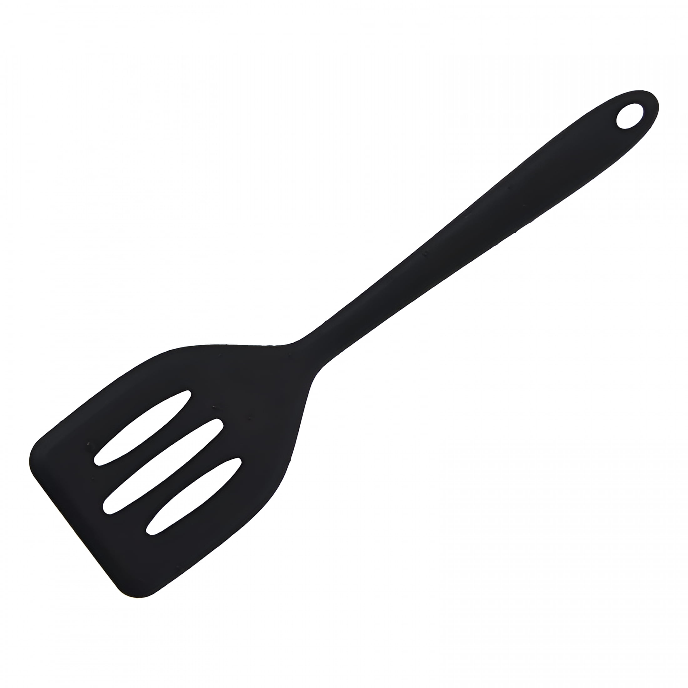 ACDANC Heat Resistant Silicone Turners Long Solid & Slotted Kitchen ...