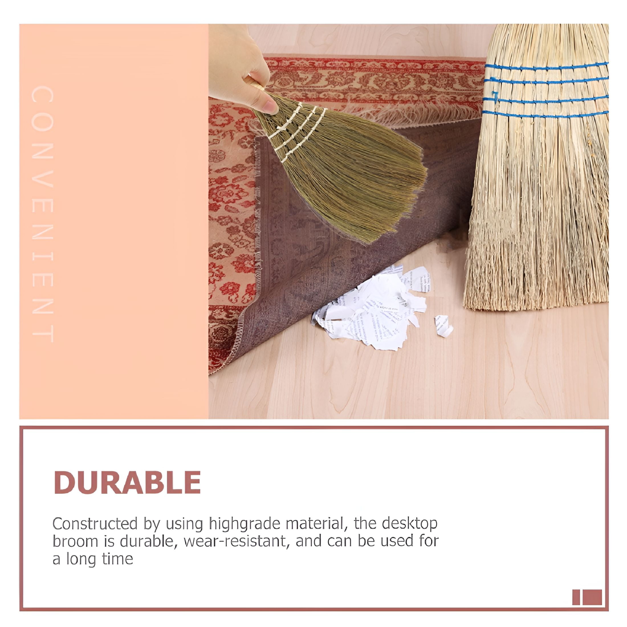 ACDANC Household Dust Brush Tabletop Broom Desktop Manual Palm Broom ...