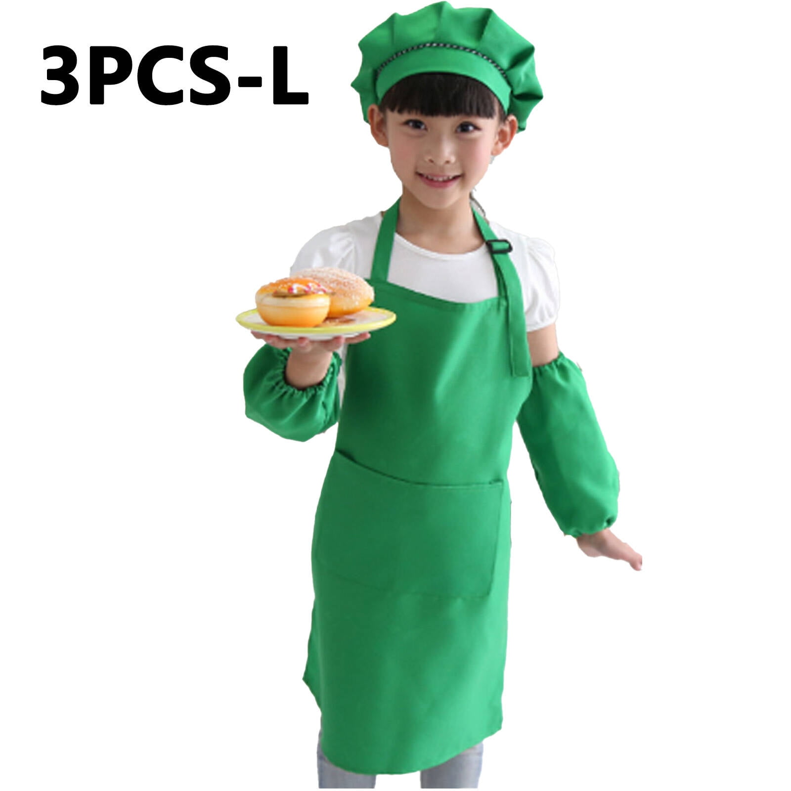 ACDANC Kids Apron,Waterproof Fun Cooking Apron for Kids,Adjustable ...
