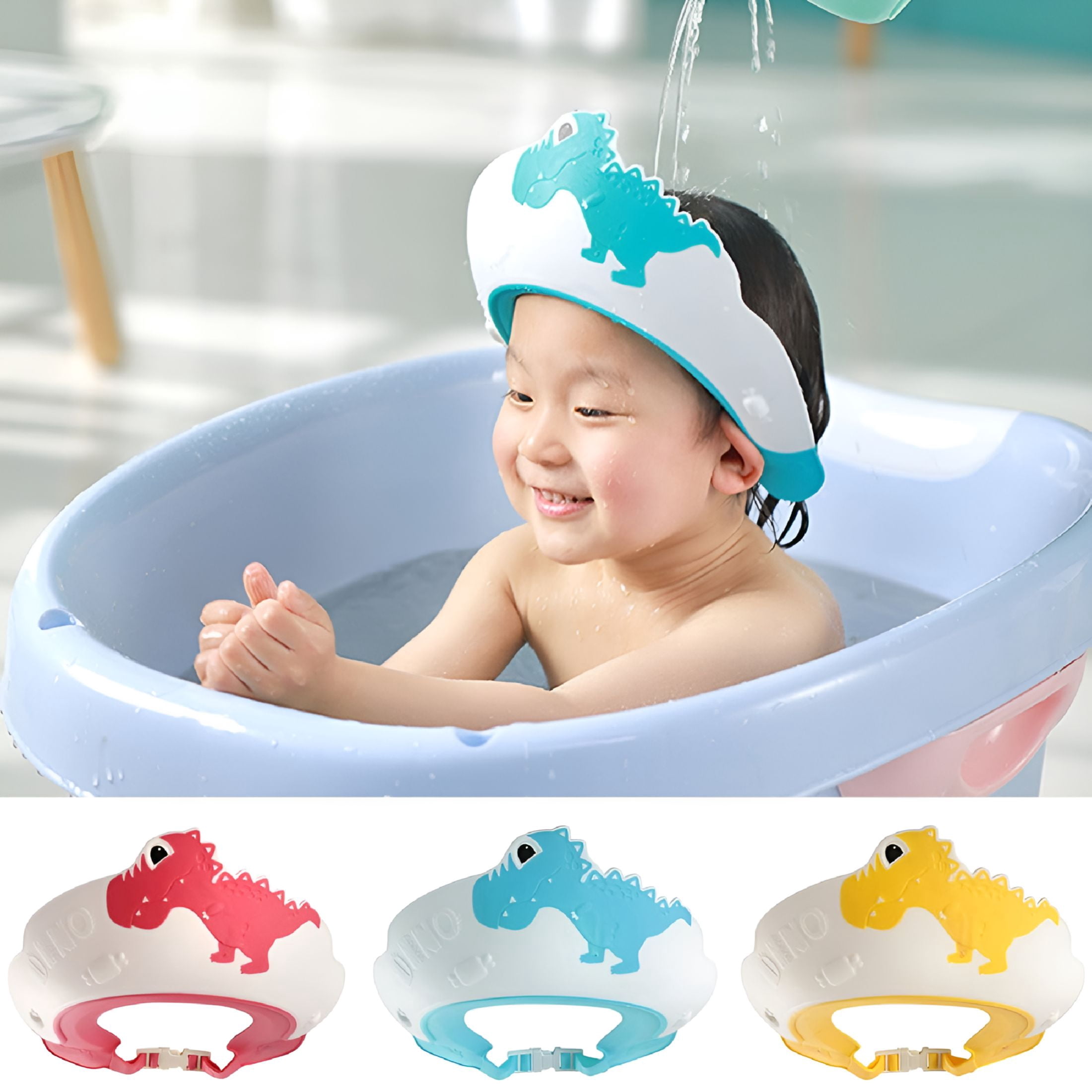 ACDANC Kids Shampoo Baby Shower Cap for Kids Hair Toddler Bath Hat Baby ...