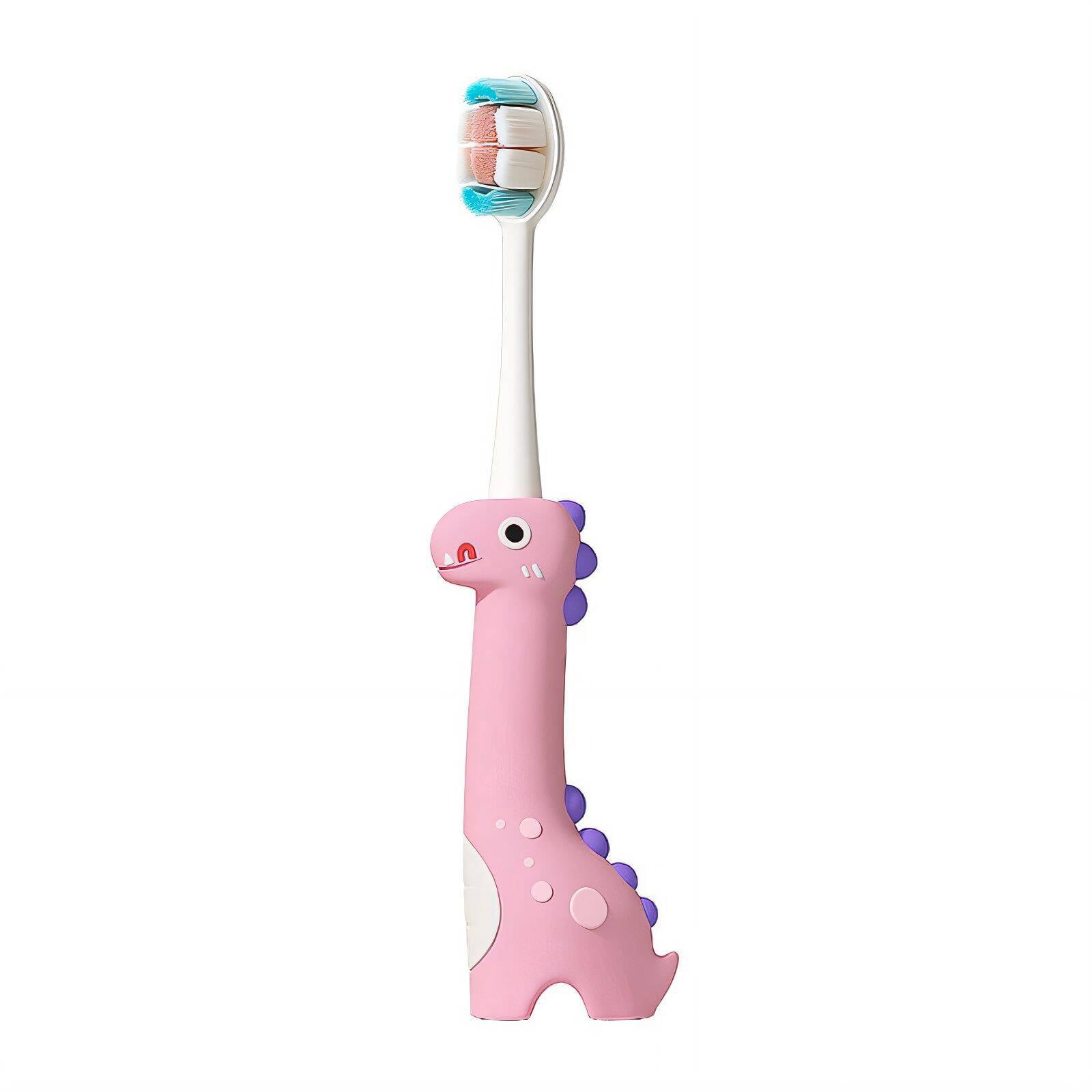 ACDANC Kids Toothbrushes,Cute Dinosaur Shape Kids Toothbrushes,Care for ...