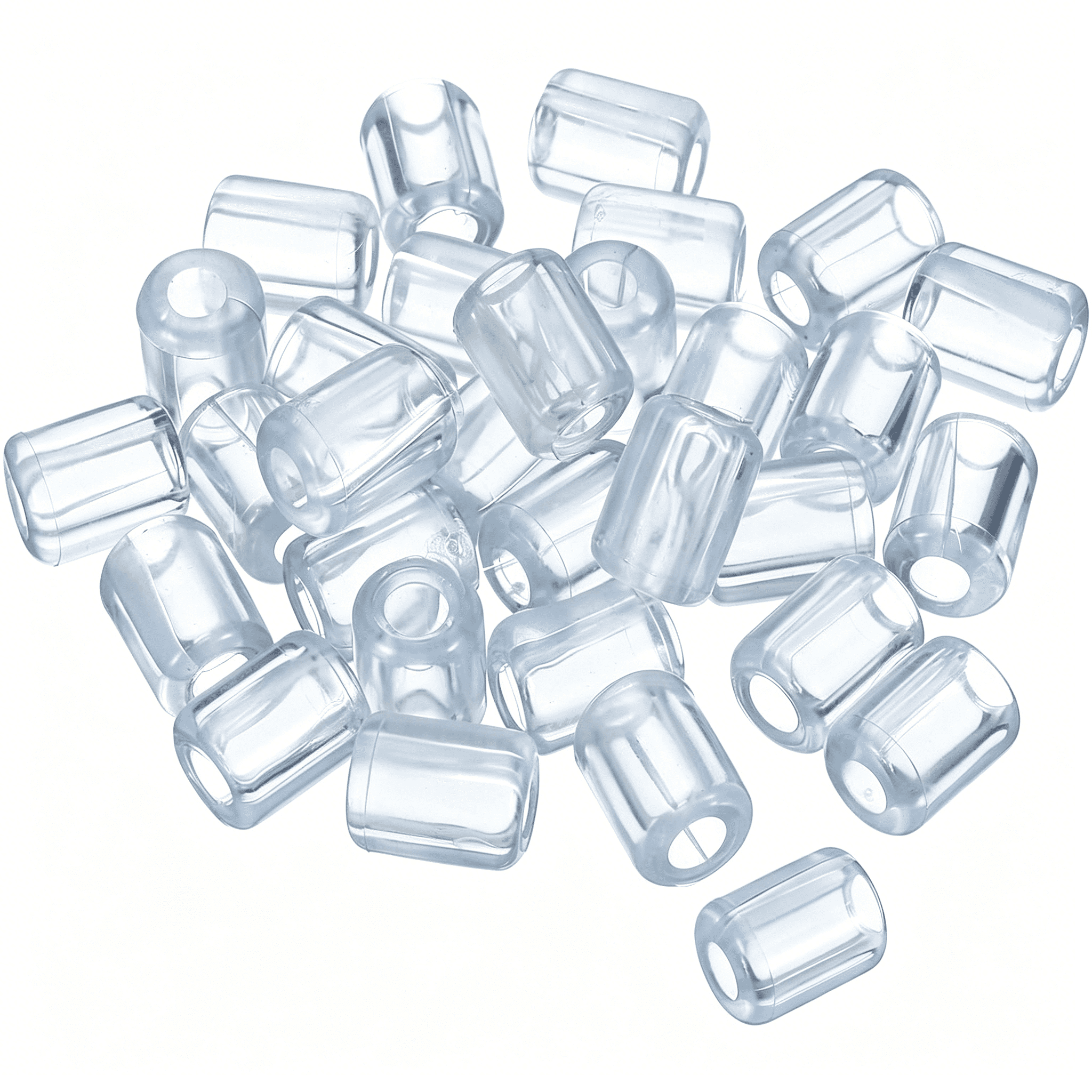 ACDANC Kitchen Sink Rack Feet,30 Pack 5Mm Id X 10Mm Od Plastic Sink ...
