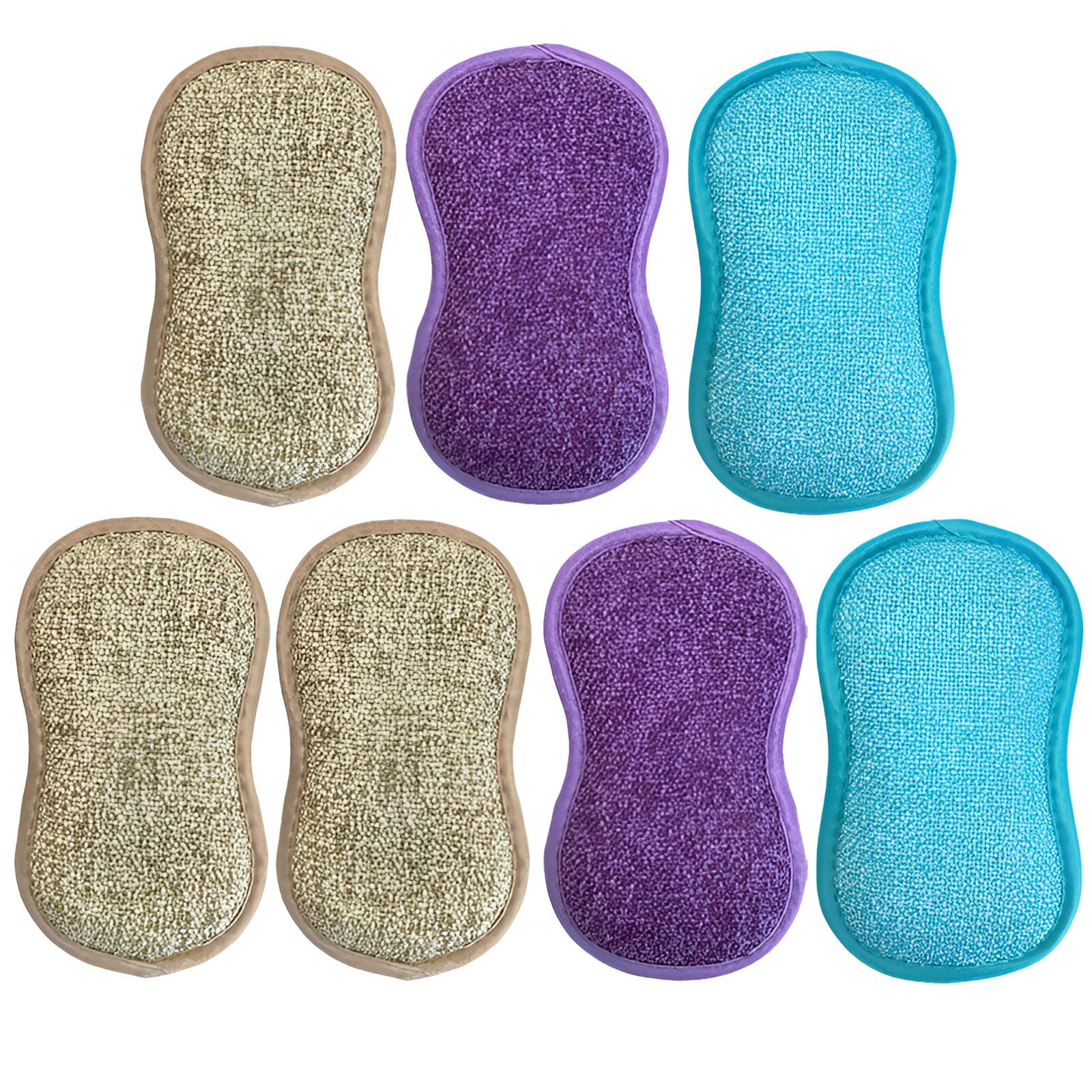 ACDANC Kitchen Sponges,Double-Sided and Double-Effect Dish Sponges ...