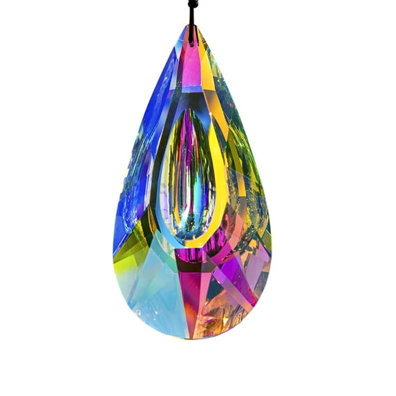 ACDANC Large Crystal Sun Catcher Prisms 5",Ab Colored 120mm Suncatchers ...