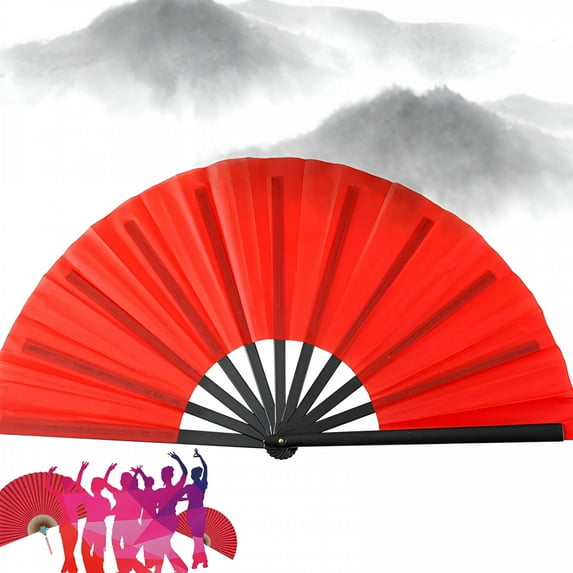 ACDANC Line Dance Popping Fan,Boots on the Ground Hand Fan,Large ...