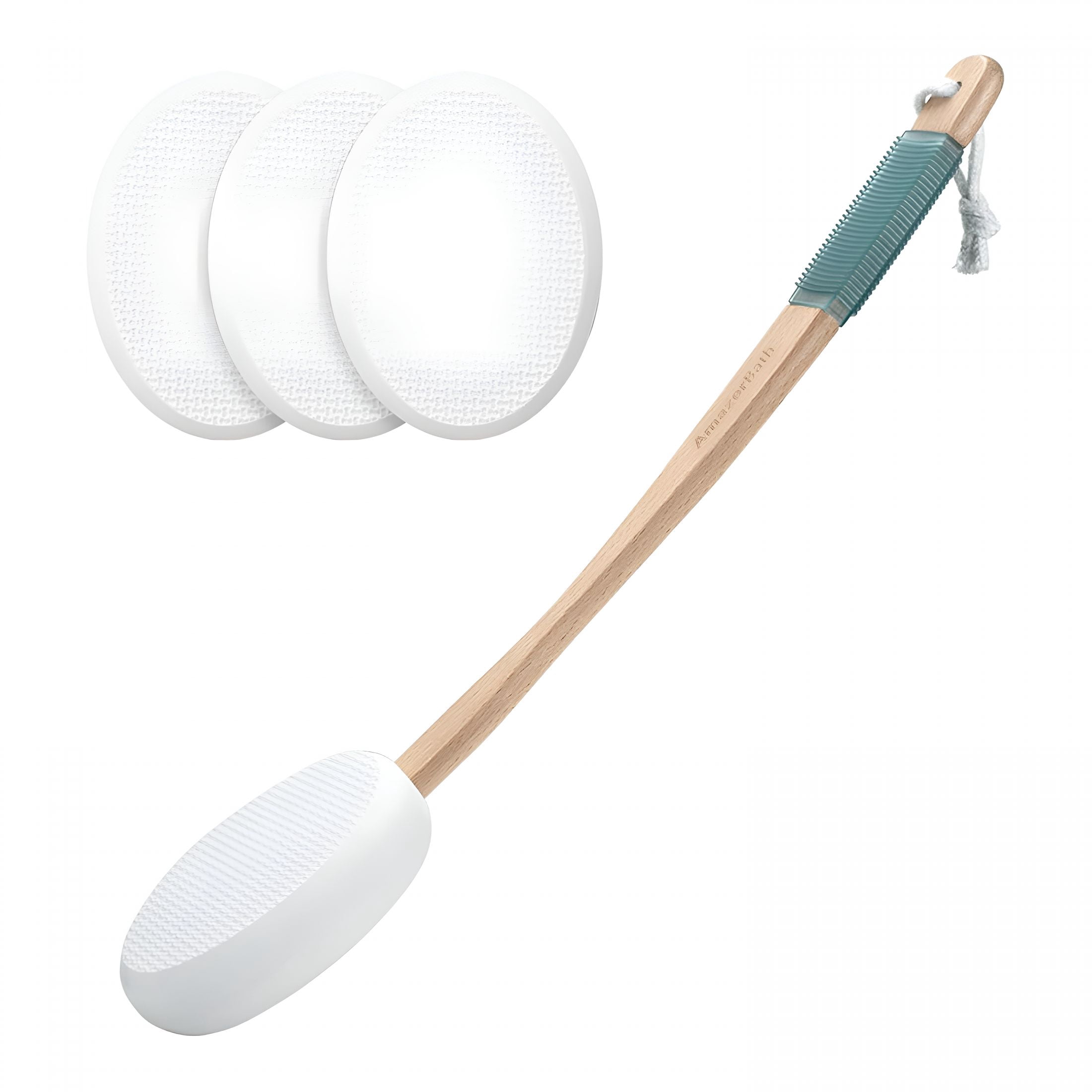 ACDANC Lotion Applicator for Back, Feet, 4 Replacement Pads with 17 ...