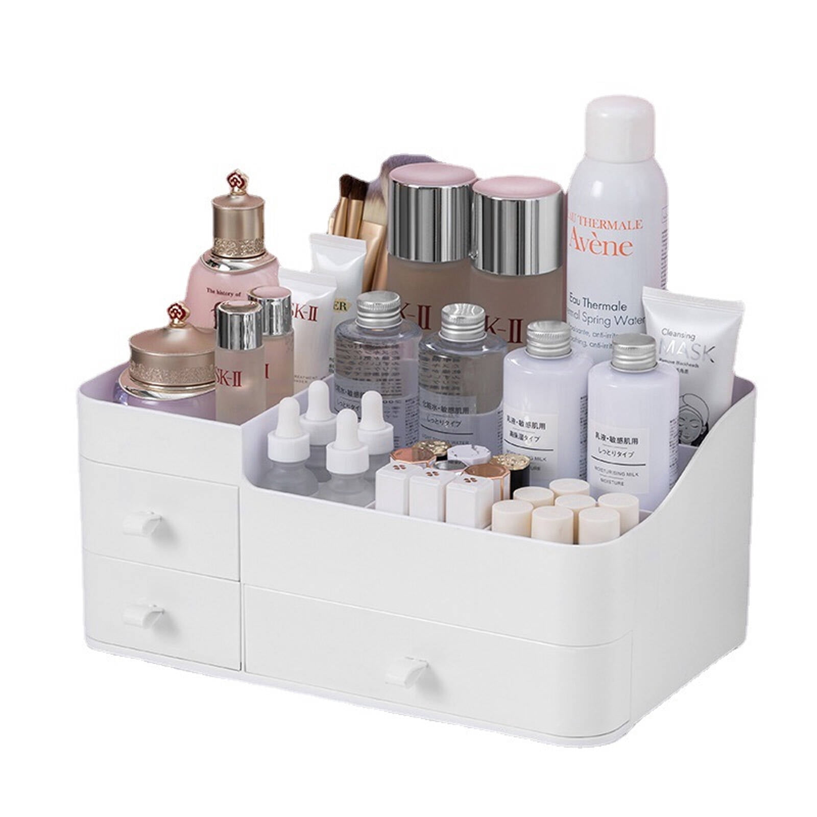 ACDANC Makeup Organizer,Partition Vanity Organizer,Save Space Make Up ...