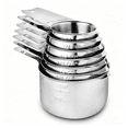 ACDANC Measuring Cups Stainless Steel 7 Piece Stackable Set for Dry Or ...