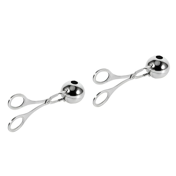 ACDANC Meat Baller Maker Machine Meatball 2 Pcs Stainless Steel Tool ...