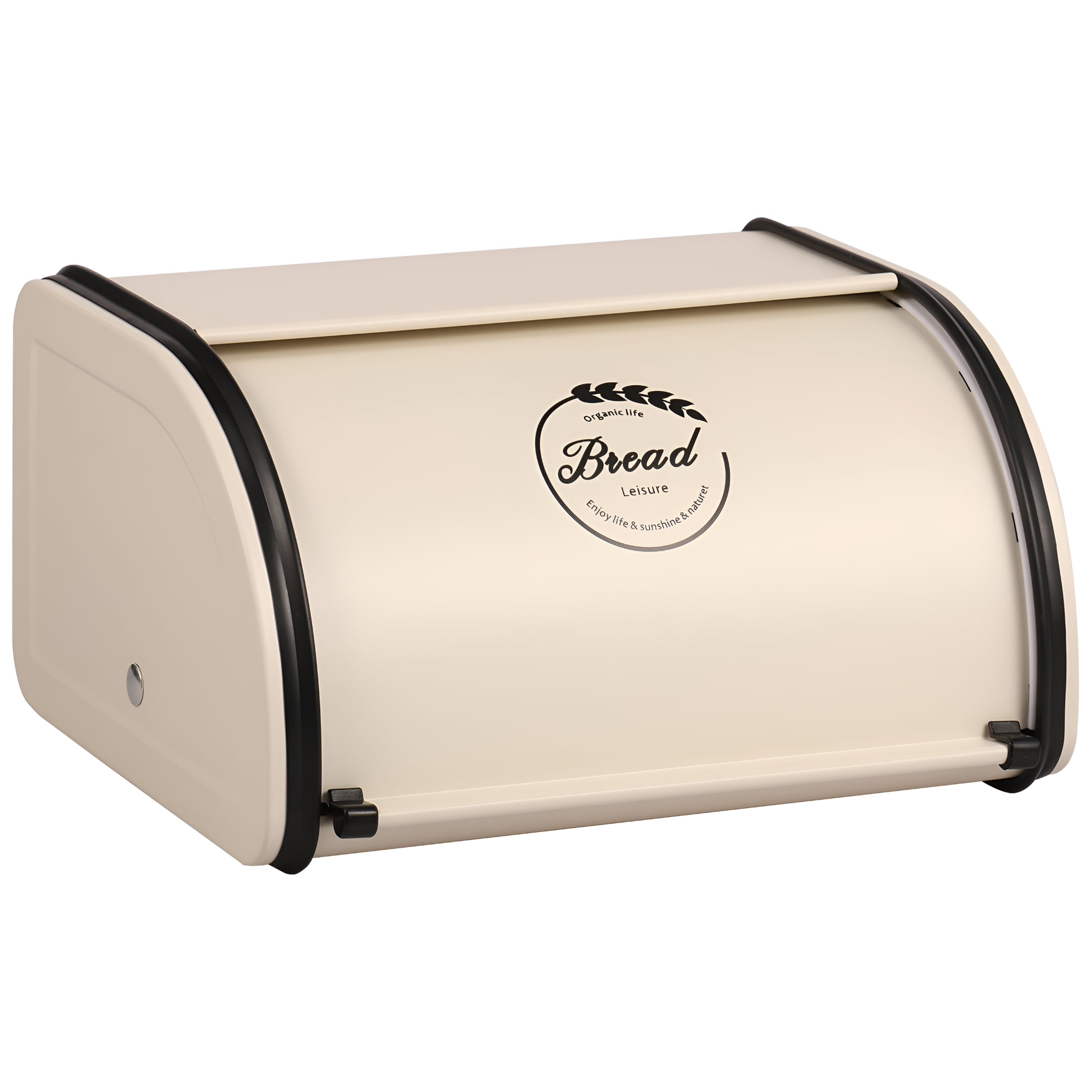 ACDANC Metal Bread Box with Lid Vintage Bread Bin Bread Holder Box ...