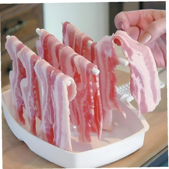 ACDANC Microwave Bacon Cooker Tray,Easy&Convenient Kitchen Tool,Perfect ...