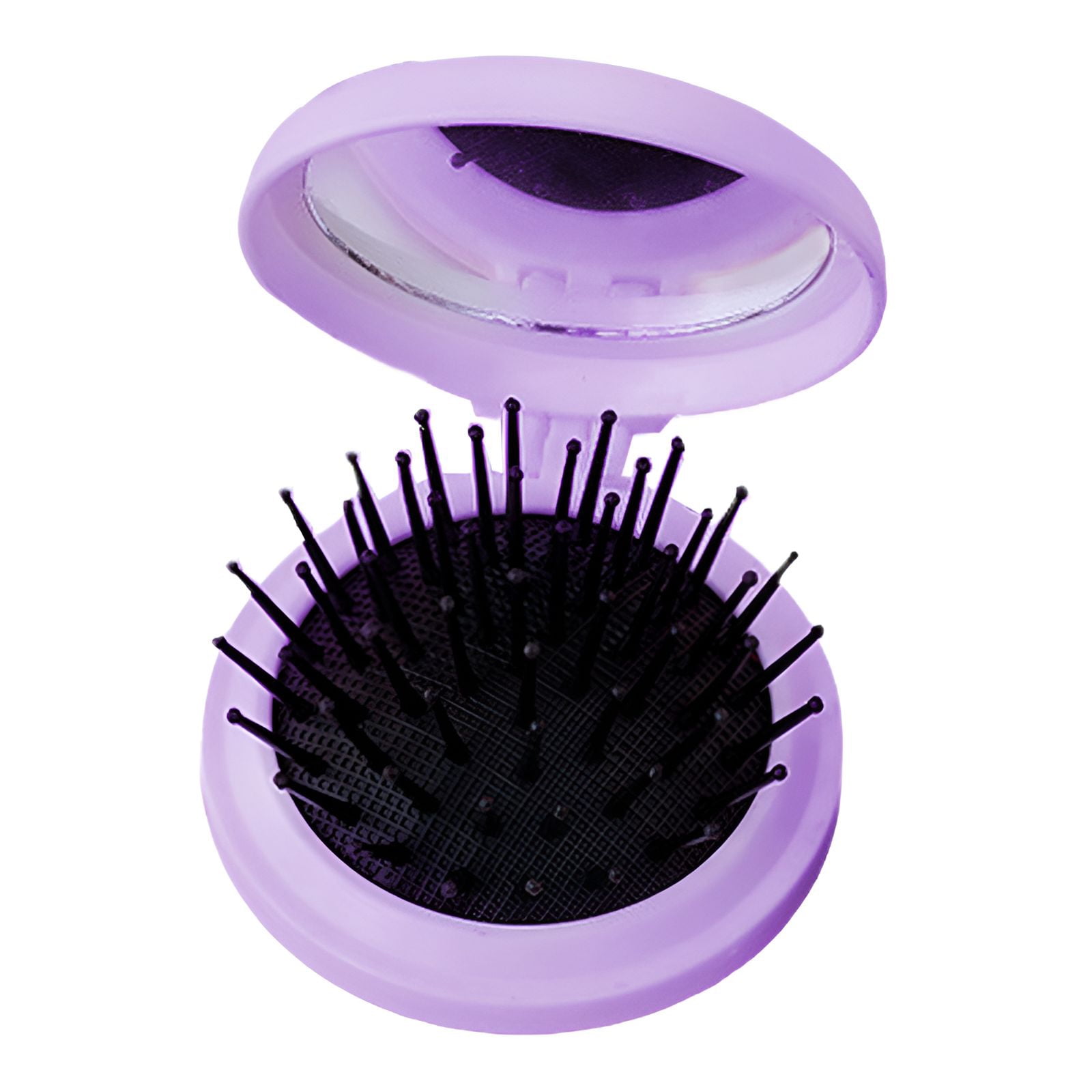 ACDANC Mini Hair Brush,Press-Down Cushion Travel Hair Brush,Foldable ...