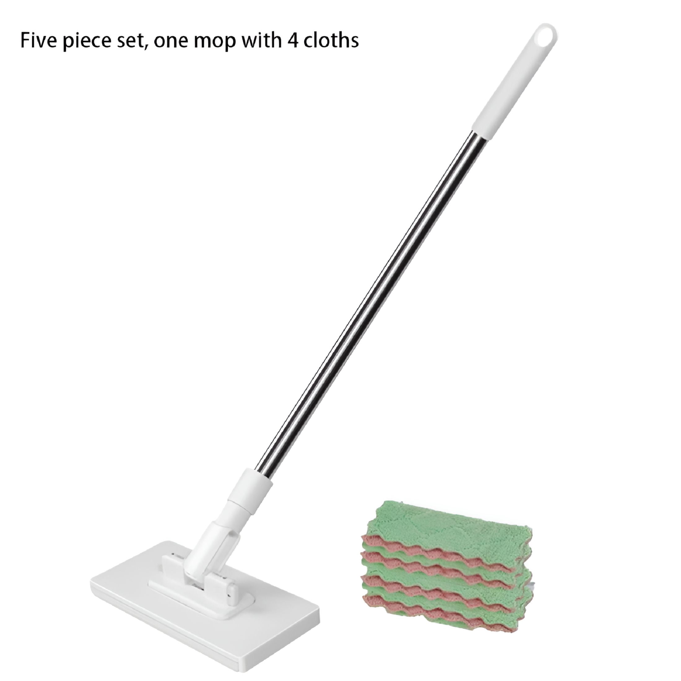 ACDANC Mini Mop – One-Click Cloth Change Lazy Mop,39" Retractable ...