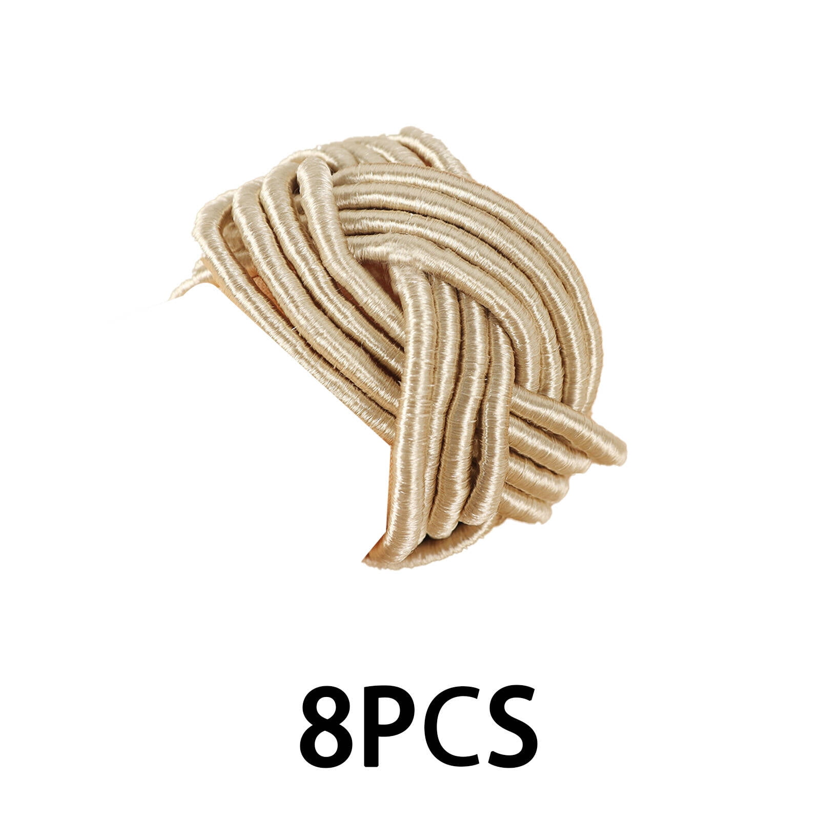 ACDANC Napkin Rings,Charming Simple Appeal Curved Napkin Rings,Refined ...