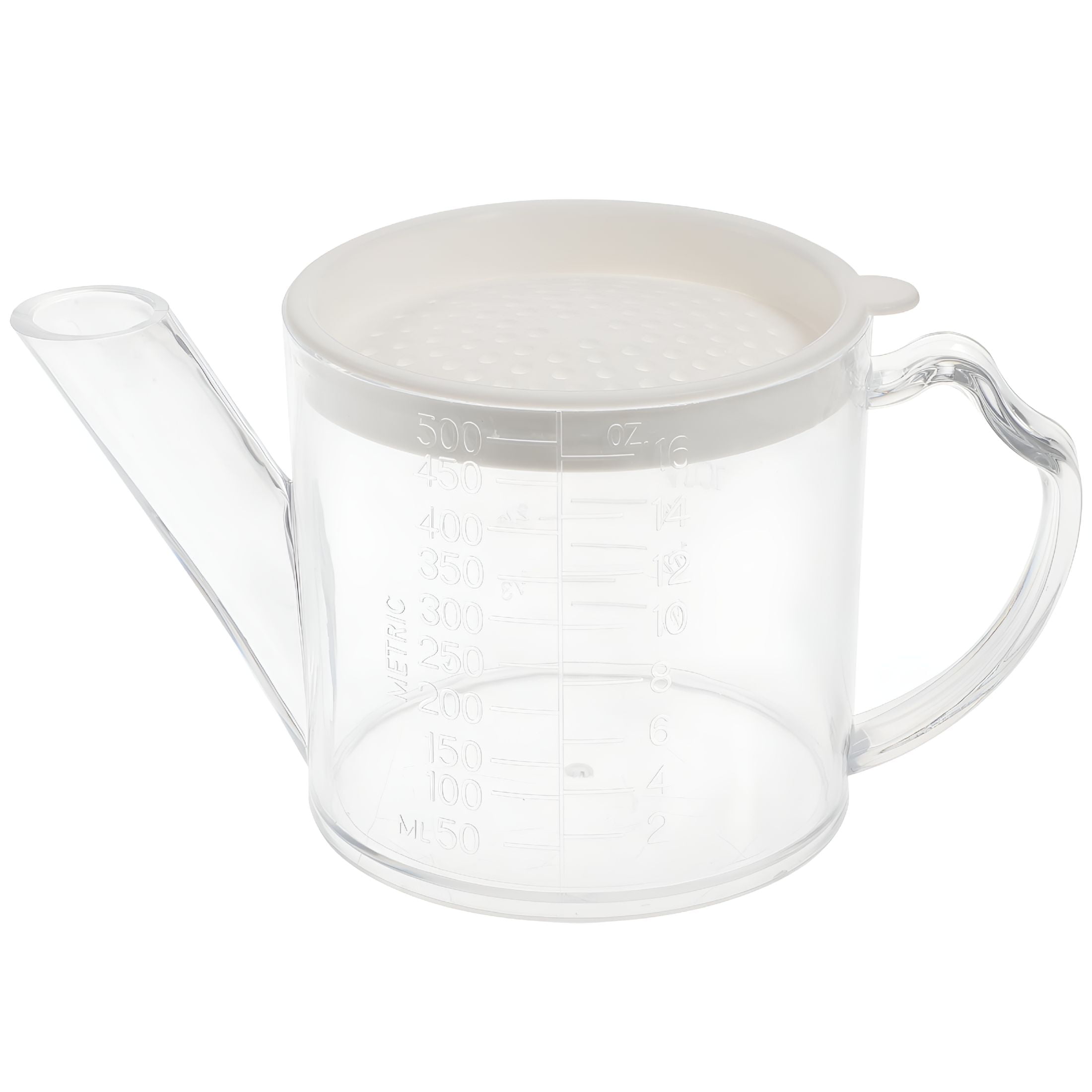 ACDANC Oil Can Plastic Vinegar Container Kitchen Gravy Grease Fat ...