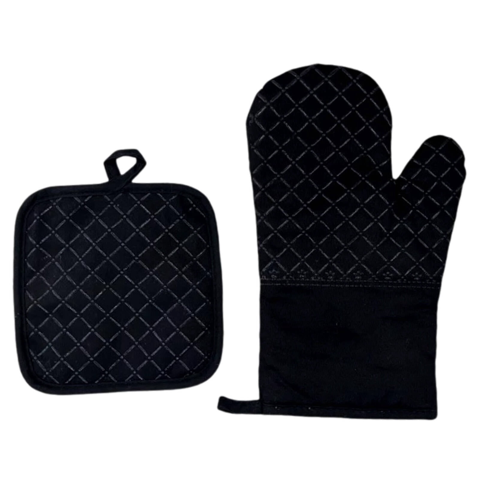 ACDANC Oven Mitts and Pot Holders Sets,Silicone Pot Holder Oven Gloves ...