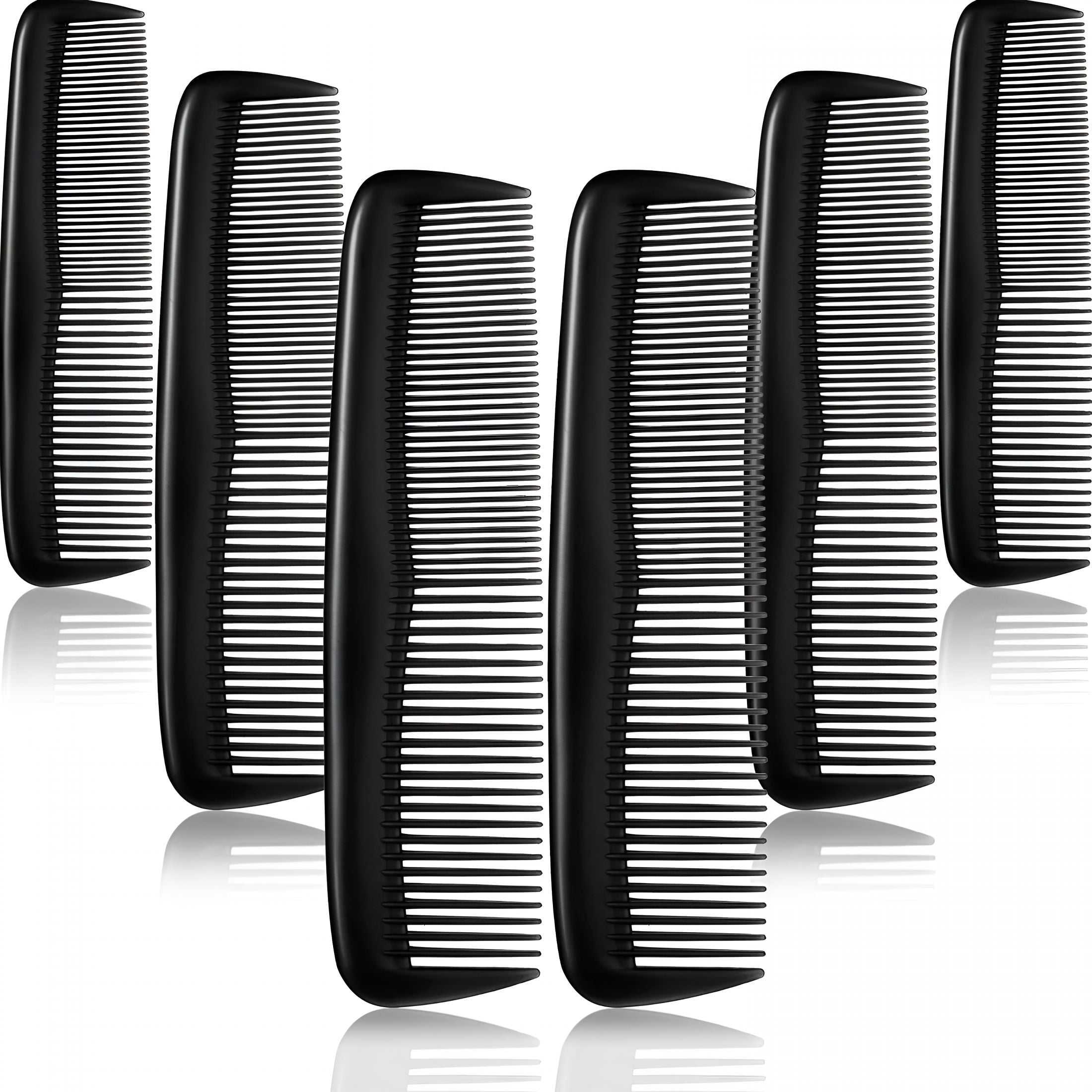 ACDANC Pack of 6 Quality Pocket Hair Comb Beard & Mustache Combs for ...