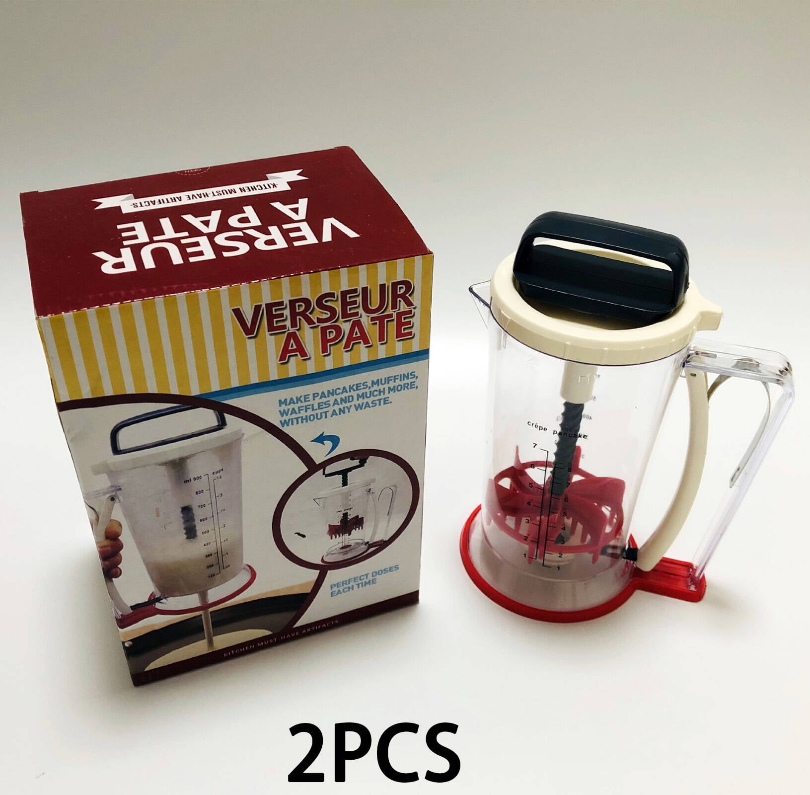 ACDANC Pancake Batter Dispenser,Instant Refill Action Pancake Batter ...