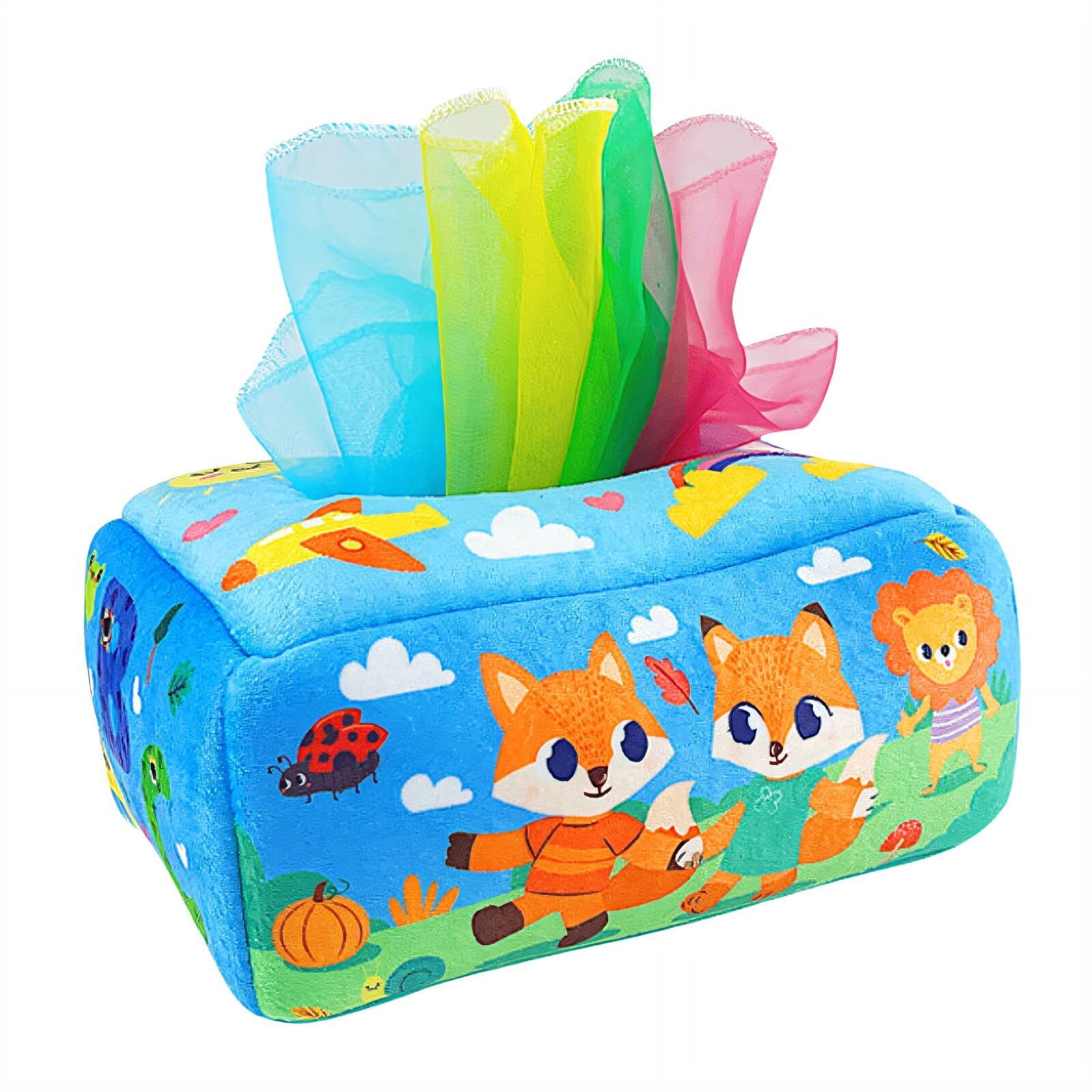 ACDANC Paper Towel Holder,Educational Toy Baby Tissue Box Toy,Multiple ...