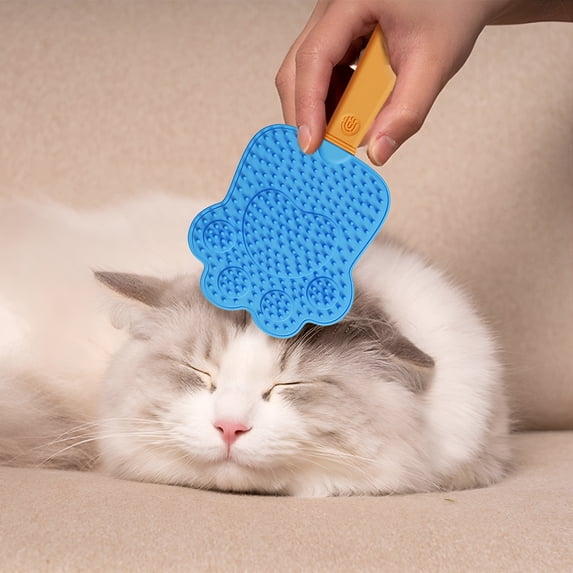 ACDANC Pet Massage&Deshedding Brush for Cats and Dogs,Gentle Hair ...