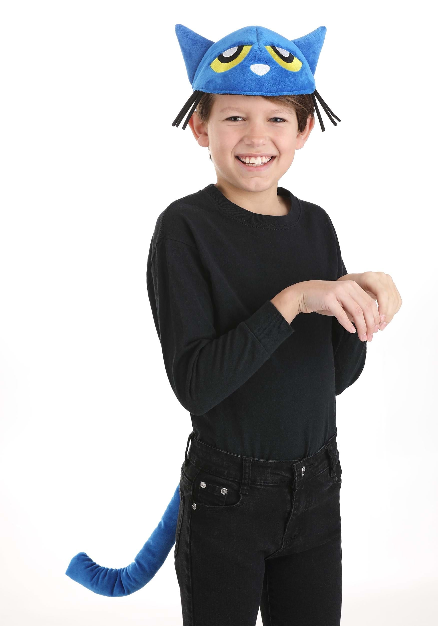 ACDANC Pete the Cat Face Headband and Tail Kit - Walmart.com