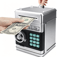 ACDANC Piggy Bank for Kids,Electronic Password Cash Coin Bank,Money ...