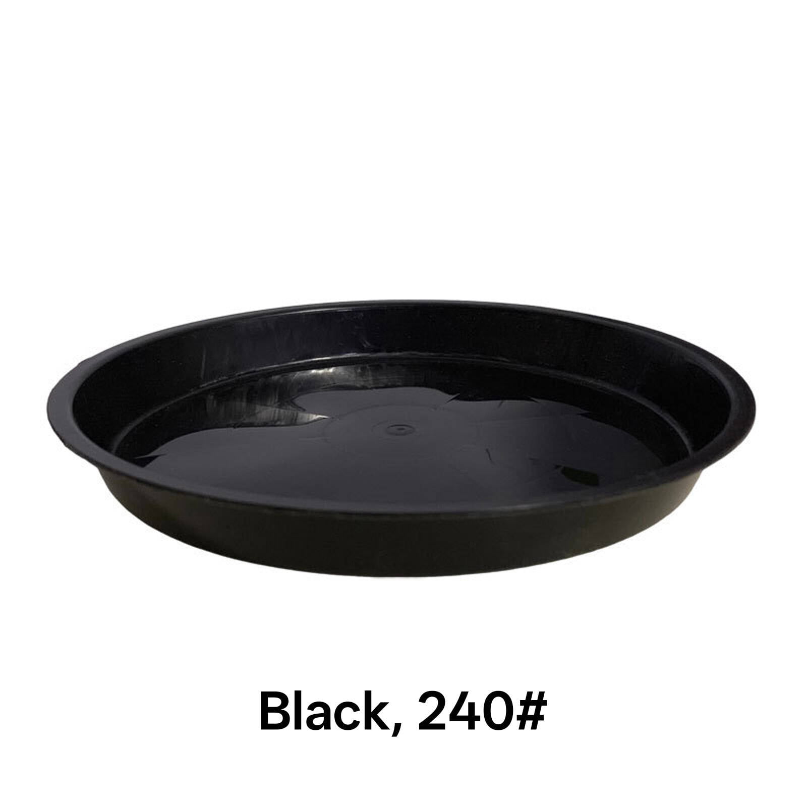ACDANC Plant Saucers for Indoors,24*20.7*2.5cm Round Flower Pot Tray ...