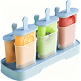 ACDANC Popsicle Molds Set 6 Pieces Ice Popsicle Maker-BPA Free,Easy ...