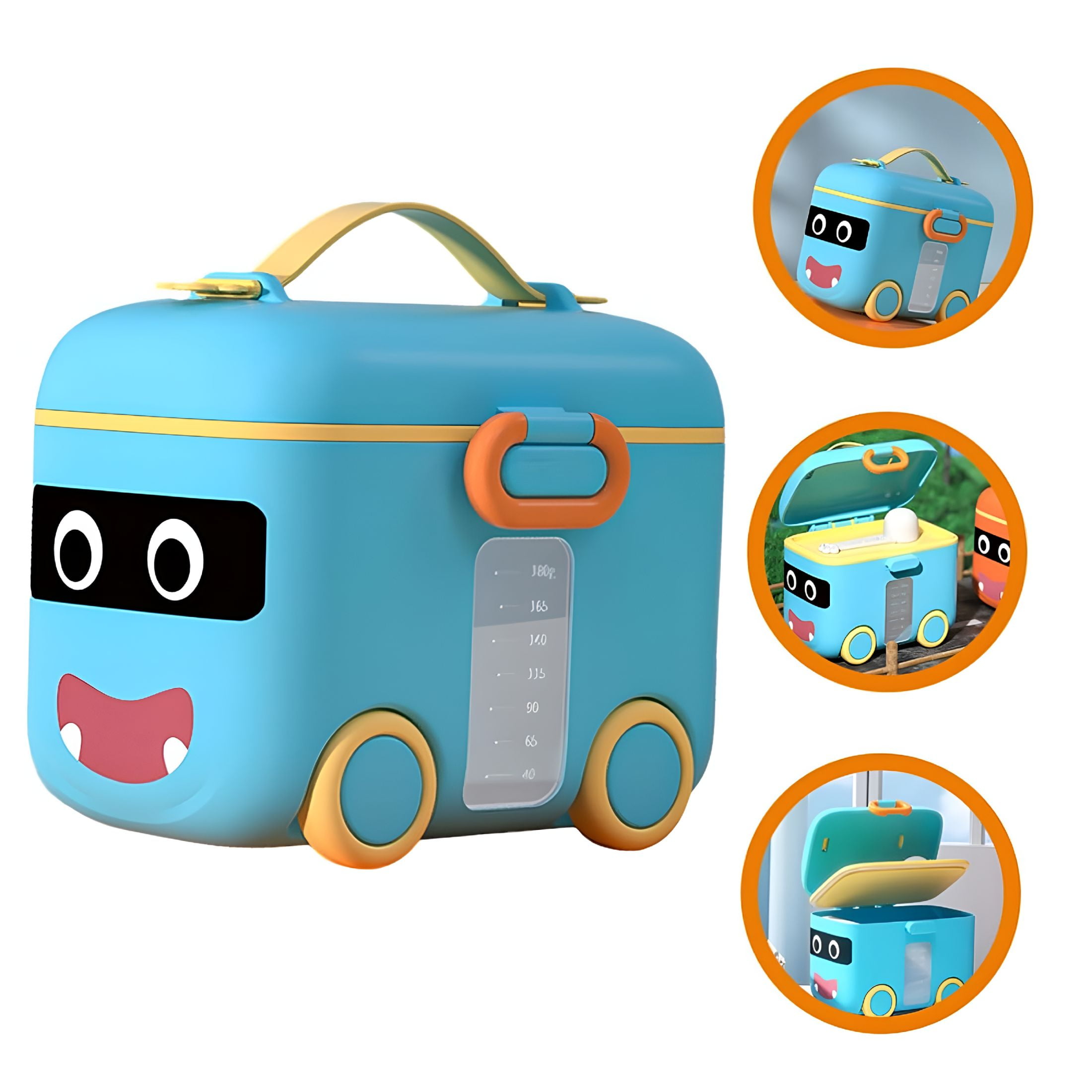 ACDANC Portable Formula Dispenser Container Wipes Dispenser Formula ...