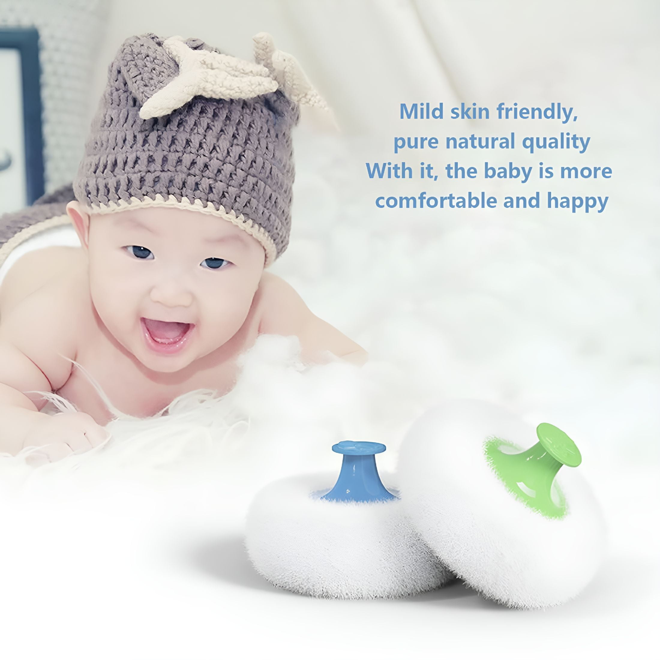 ACDANC Powder Puff Set Portable Talcum Powder Puff Dusting Powder ...