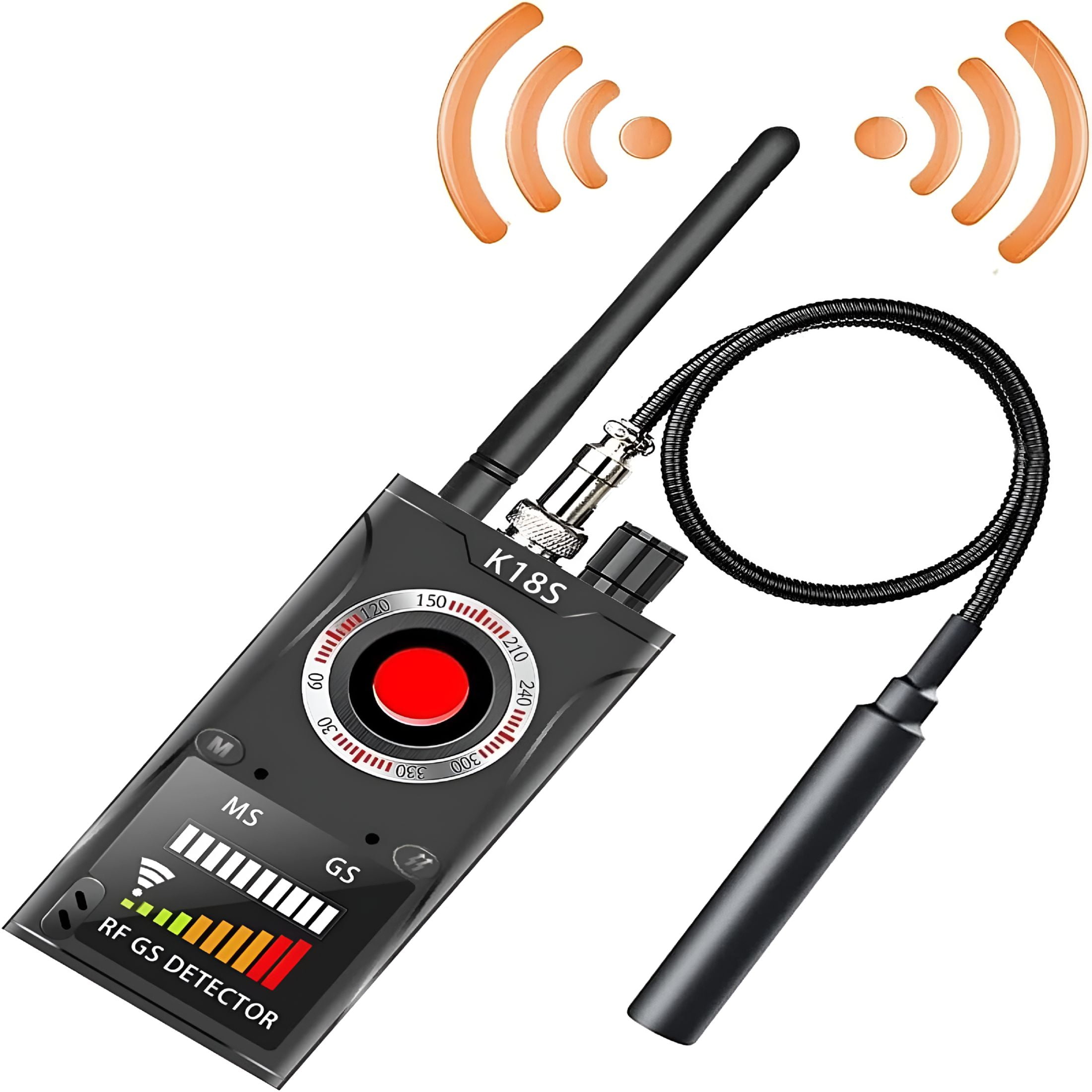 ACDANC RF Signal Detector Hidden Camera GSM Audio Bug Finder Scanner ...
