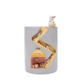 ACDANC Rabbit Resin Succulent Planter,Whimsical Staircase Design Pot ...