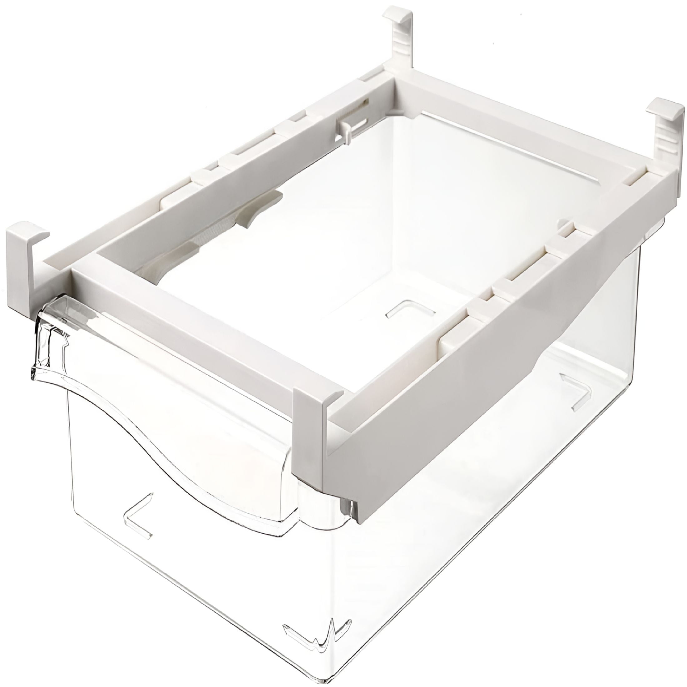 ACDANC Refrigerator Pull Out Bin,Snap On Drawer Fridge Mate,Fridge ...