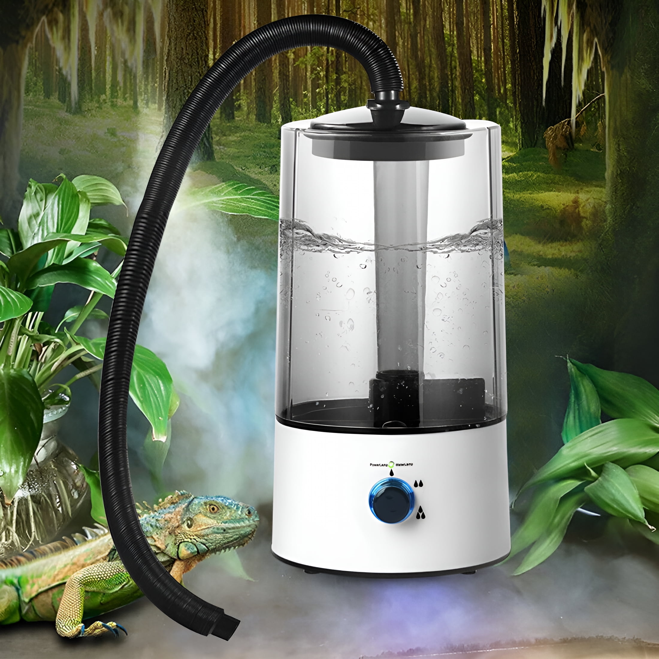 ACDANC Reptile Fogger Terrariums Humidifier Fog Machine Mister Silent ...