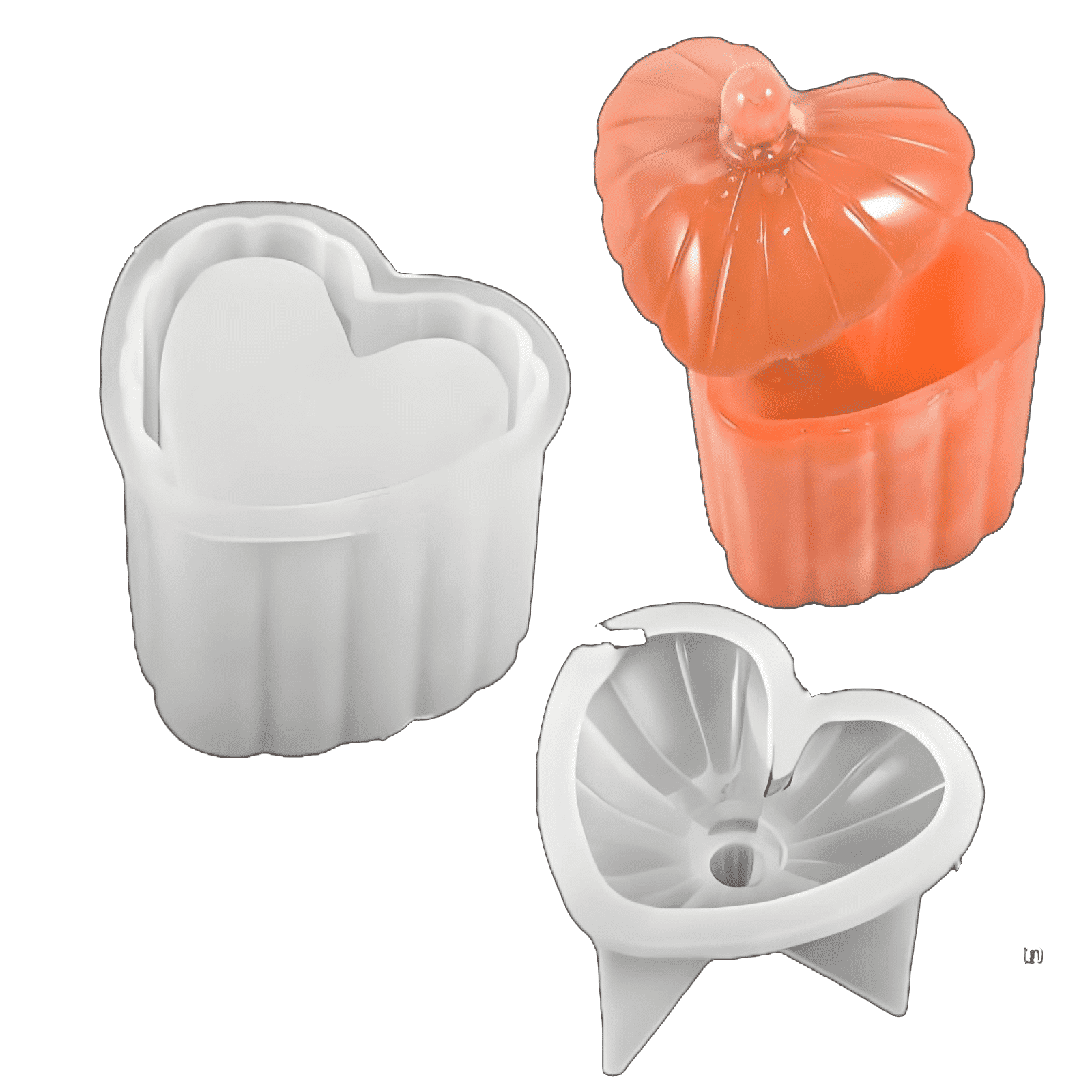 ACDANC Resin Molds High Heat Resistance Resin Kit High Flexibility Easy ...