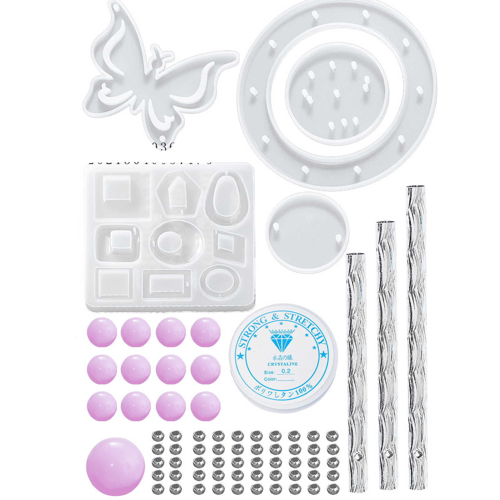 ACDANC Resin Molds,Prevents Sticking Epoxy Resin Molds,High Elasticity ...