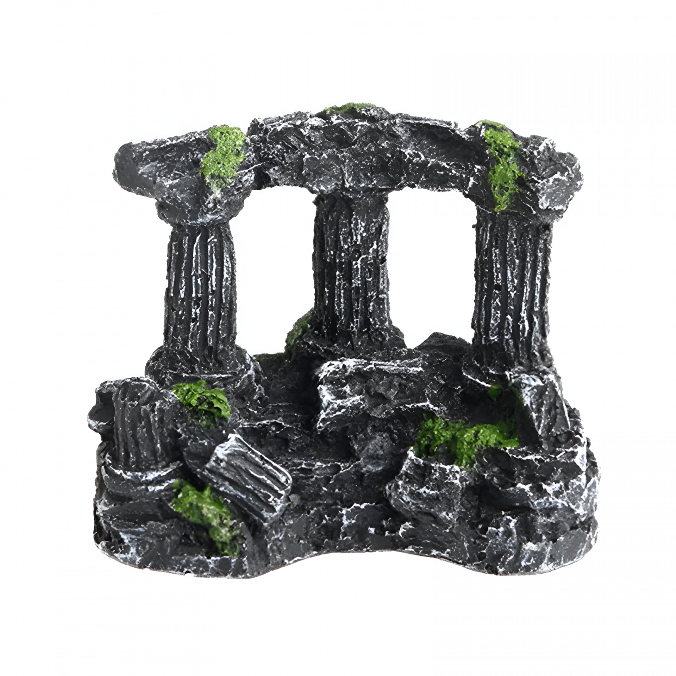 ACDANC Resin Roman Pillars Ruins Aquarium Ornament Artificial ...