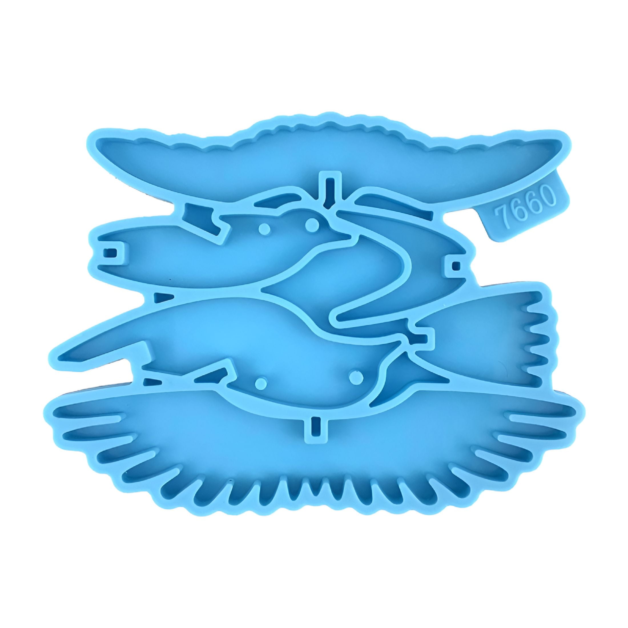 ACDANC Resin Shiny Silicone Mould Pendant DIY Silicone Mould Mirror ...