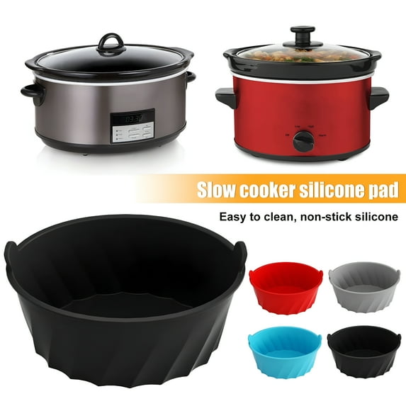 ACDANC Reusable Silicone Slow Cooker Liner - Food-Grade Non-Stick ...