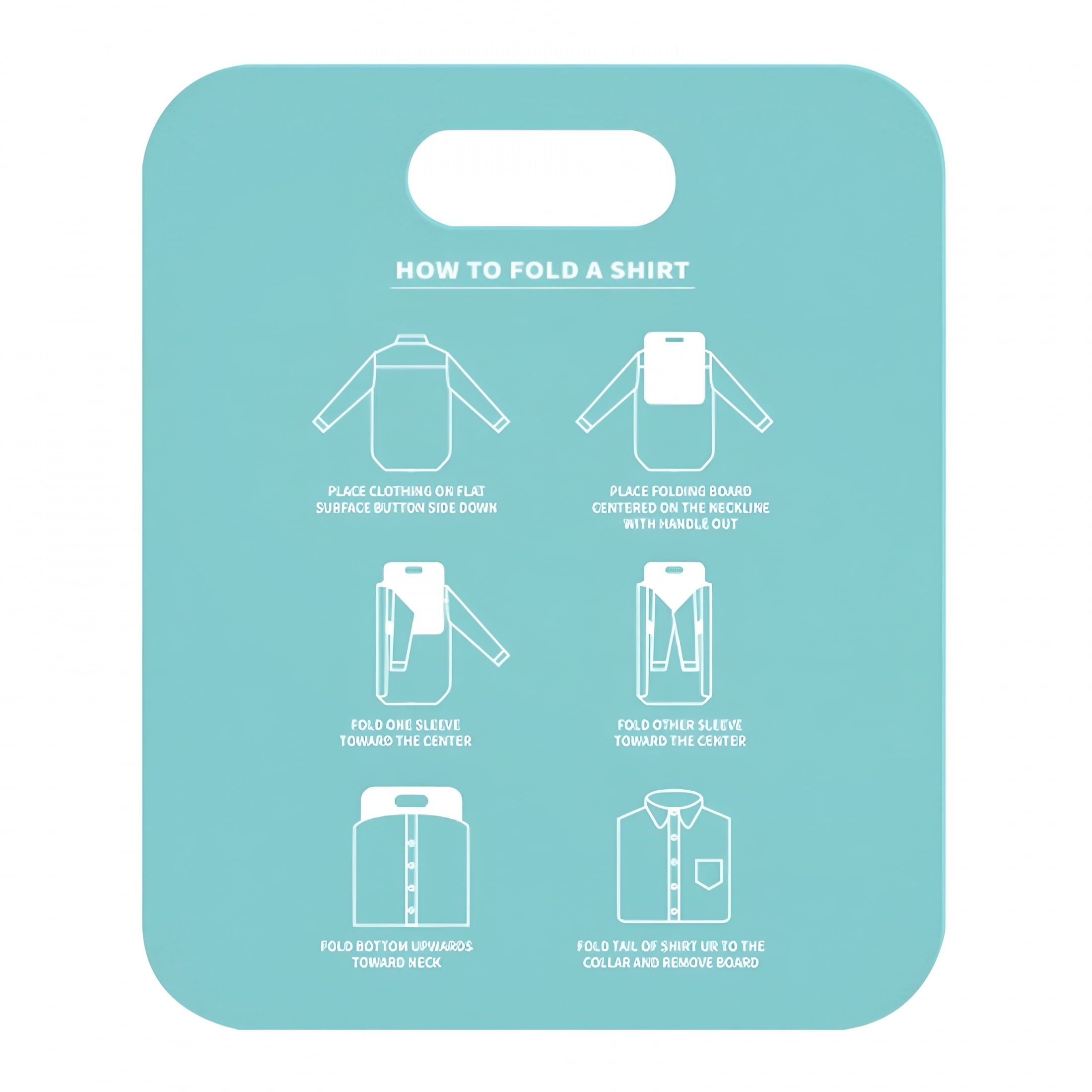 ACDANC Shirt Folding Board Laundry Folding Board for Clothing Garments ...