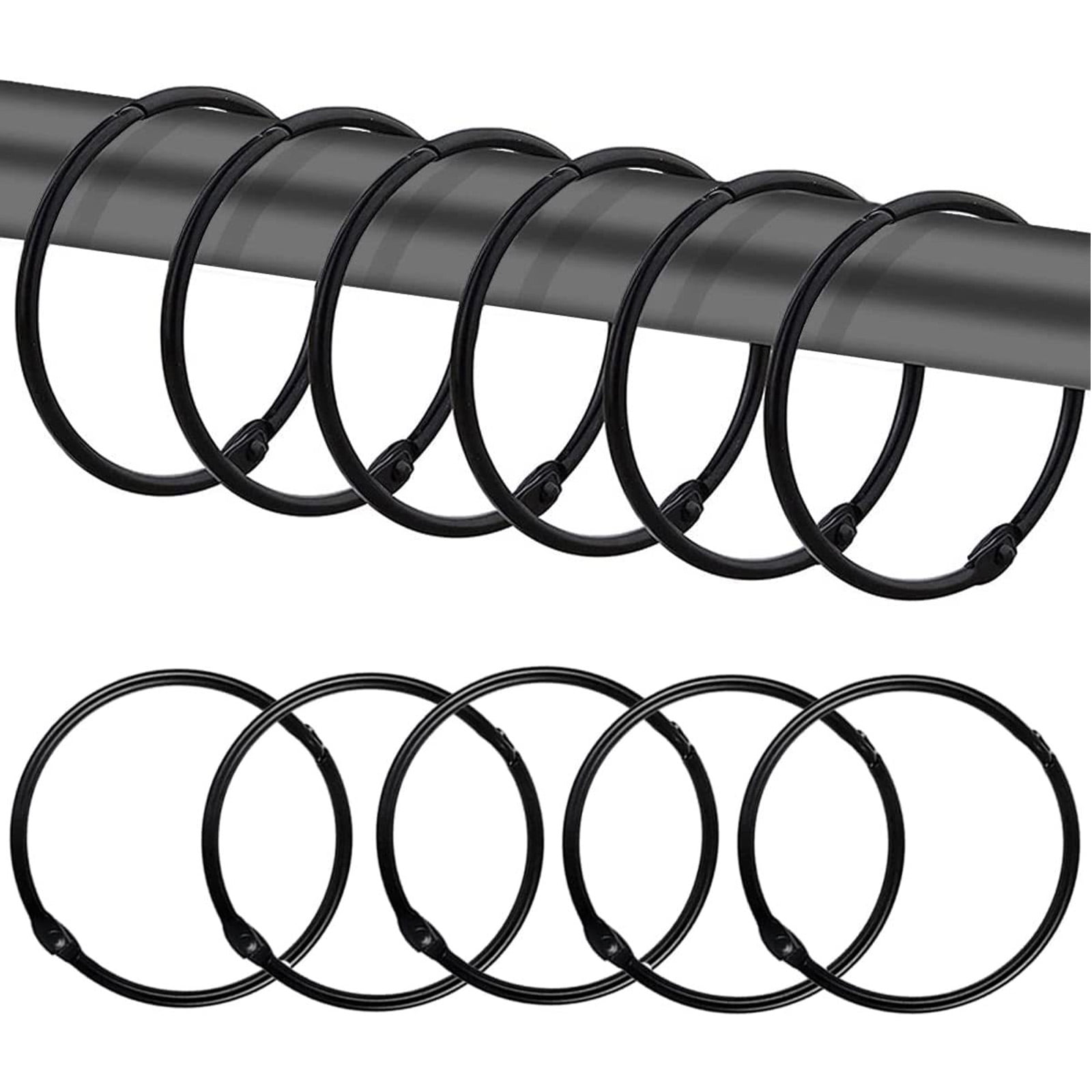 ACDANC Shower Curtain Clips,Multi-functional Design Shower Hooks for ...