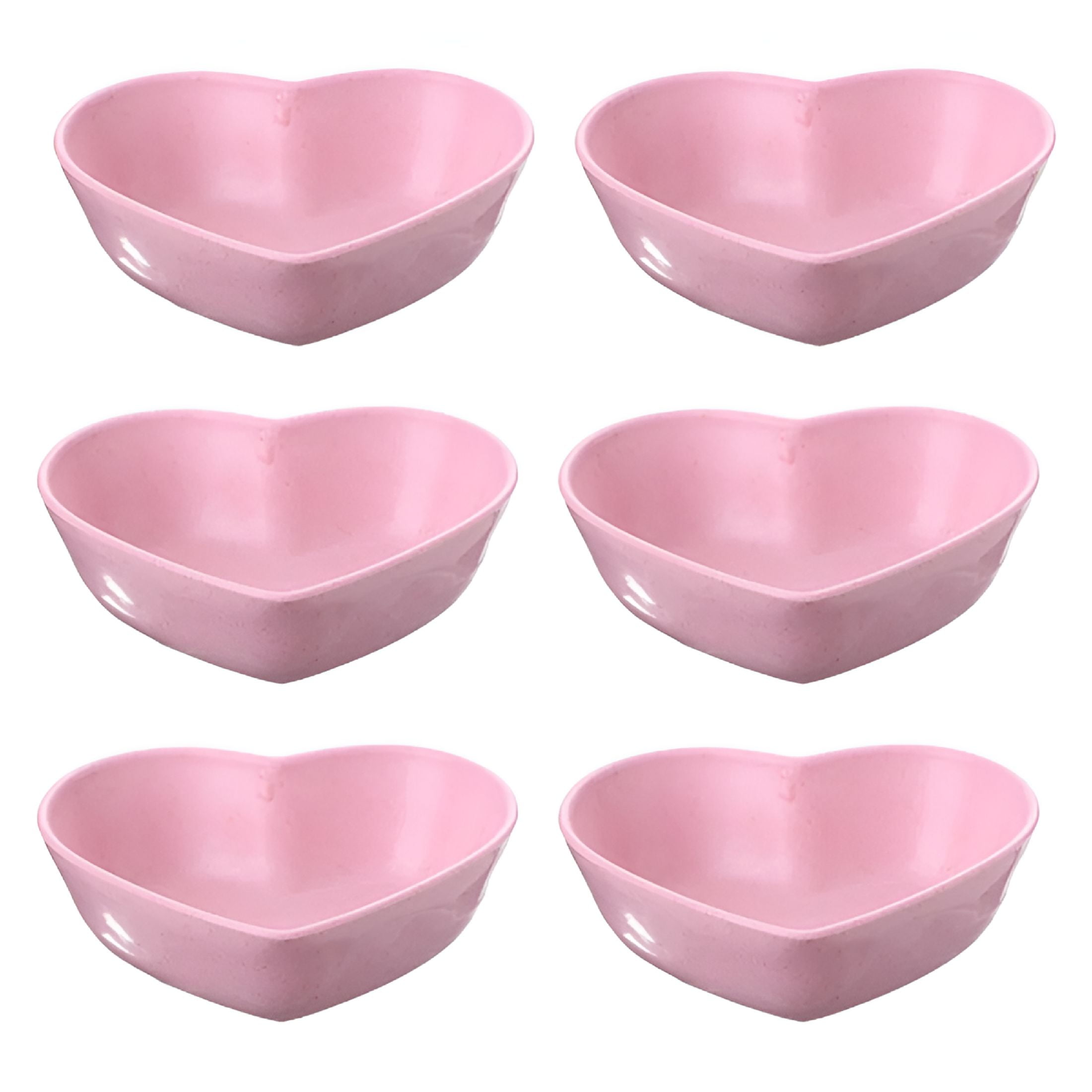 ACDANC Side Dish Bowls Ceramic, Cute Heart Bowl Dip Bowls, Dessert ...