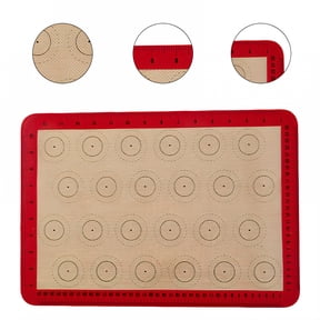 Tkrady Silicone Baking Mat Non Stick Kneading Mat Rolling Mat Macaron ...