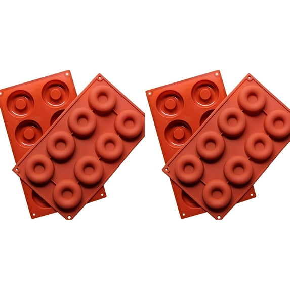 ACDANC Silicone Donut Cupcake Mold Muffin Chocolate Cake Candy Cookie ...