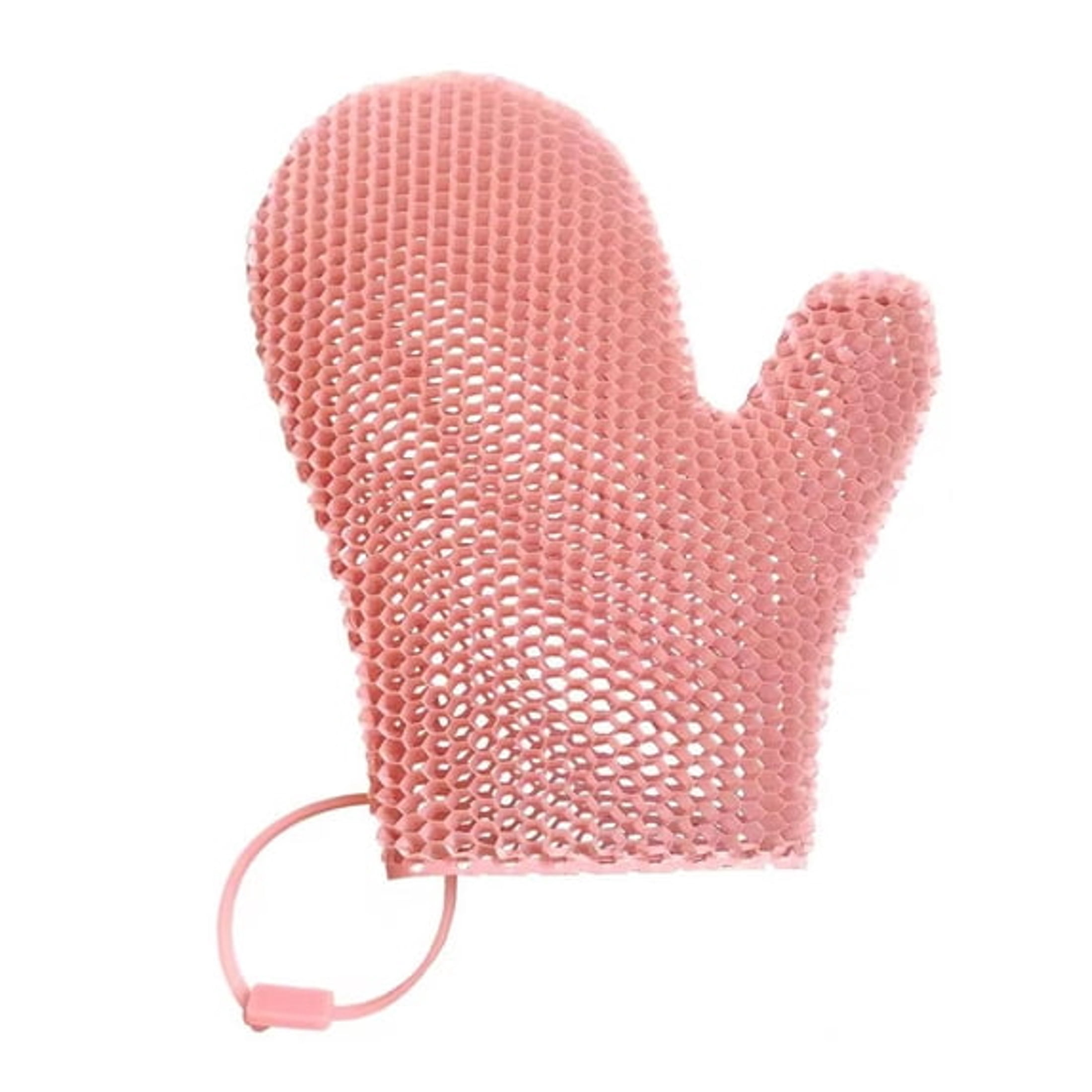 ACDANC Silicone Exfoliating Bath Gloves(1 Pair),Honeycomb Body Scrubber ...